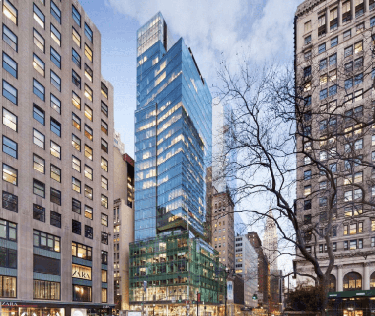 Sleek Office Tower at 505 Fifth Avenue